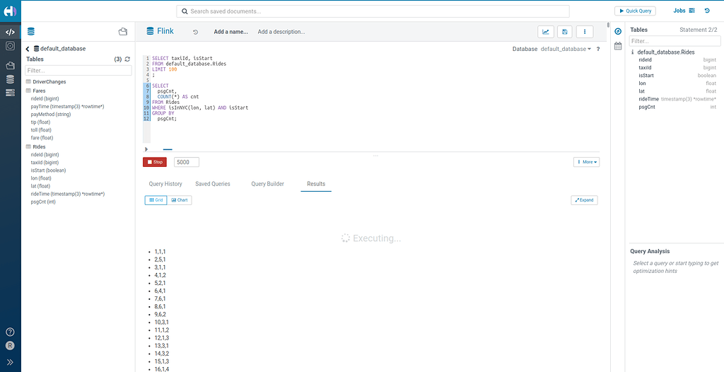 Blog: SQL Editor for Apache Flink SQL - News - Hue Discourse
